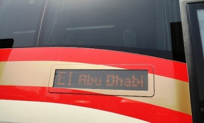E100 Bus Service Dubai to Abu Dhabi in Bur Dubai Bus Station
