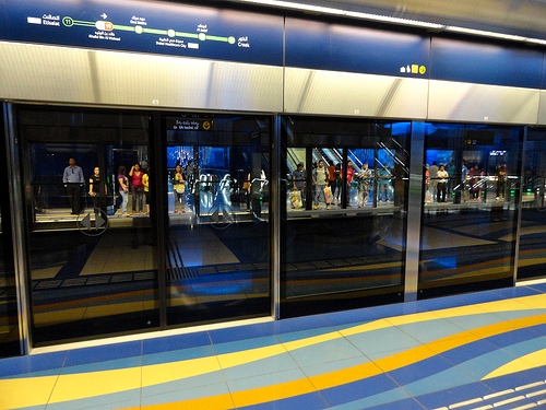 Khalid Bin Waleed Metro Station Burjuman Bur Dubai UAE